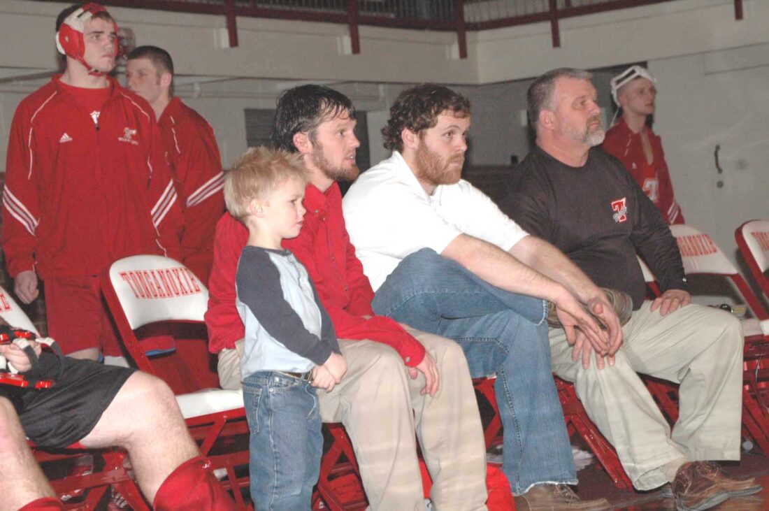 Seniors, coach experience special night of wrestling | News, Sports ...